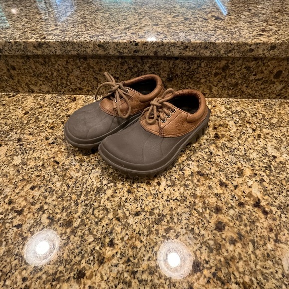 CROCS | Shoes | Crocs Axle All Terrain Leather Laceup Duck Boat Sport ...